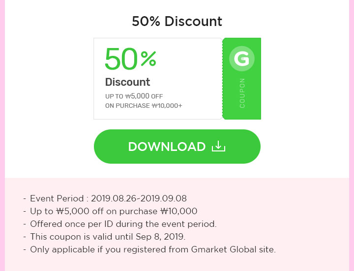 201908_NORB100won_en - Global Gmarket Mobile